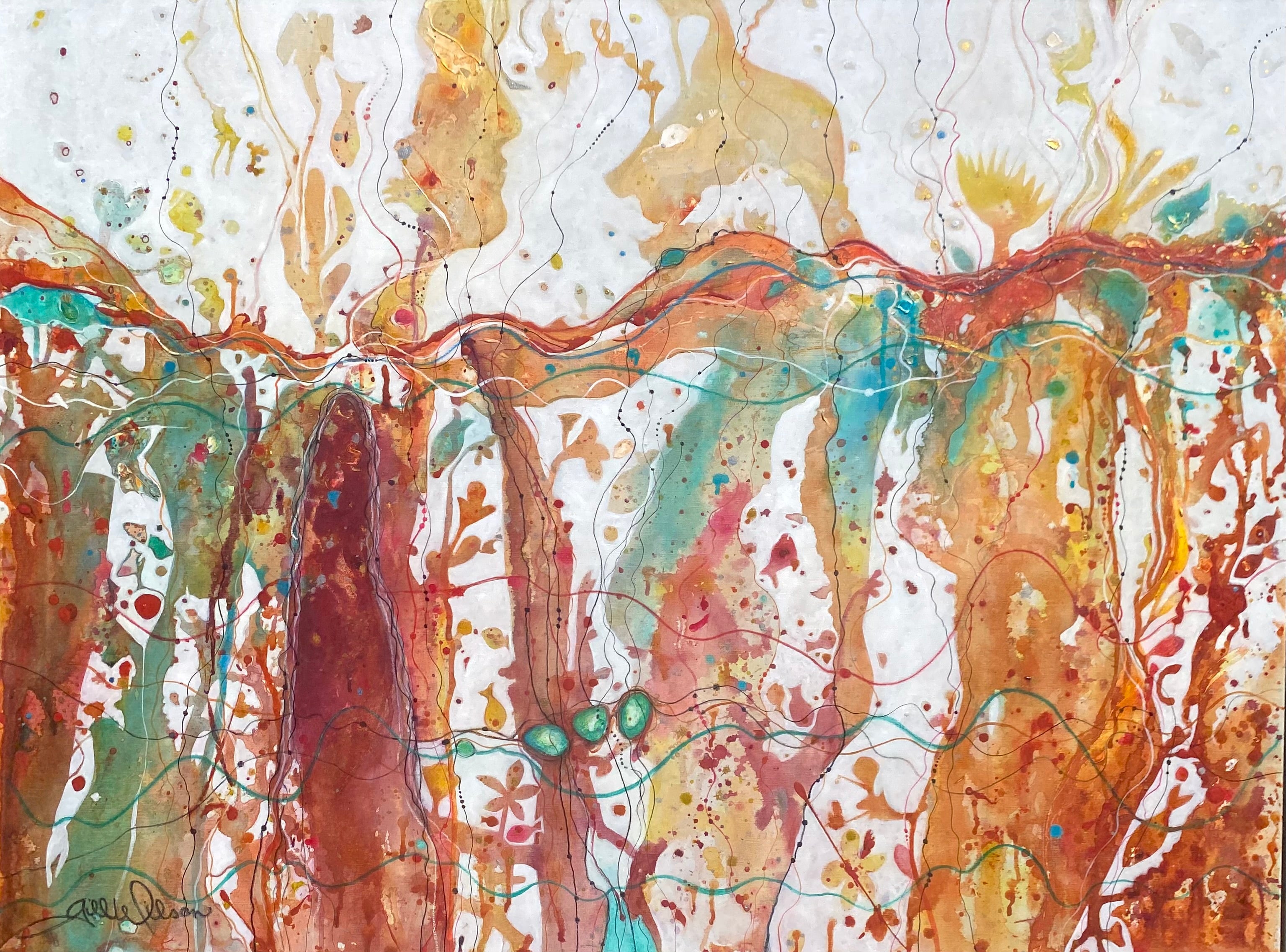 Jill Wilson | Impressions - from Australian desert country to the Aege ...