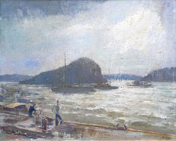 Stormy Light Pittwater by Arthur Murch - Cooks Hill Galleries